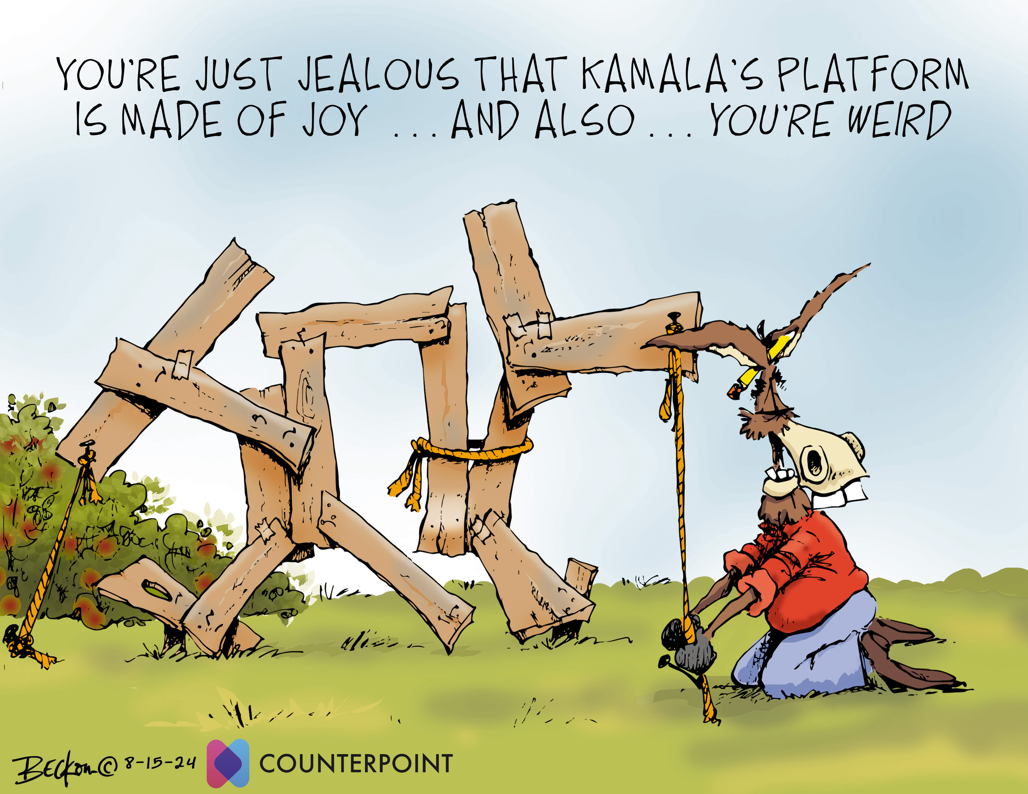 Mike Beckom 8/15/2024 | Mike Beckom | Comics | ArcaMax Publishing