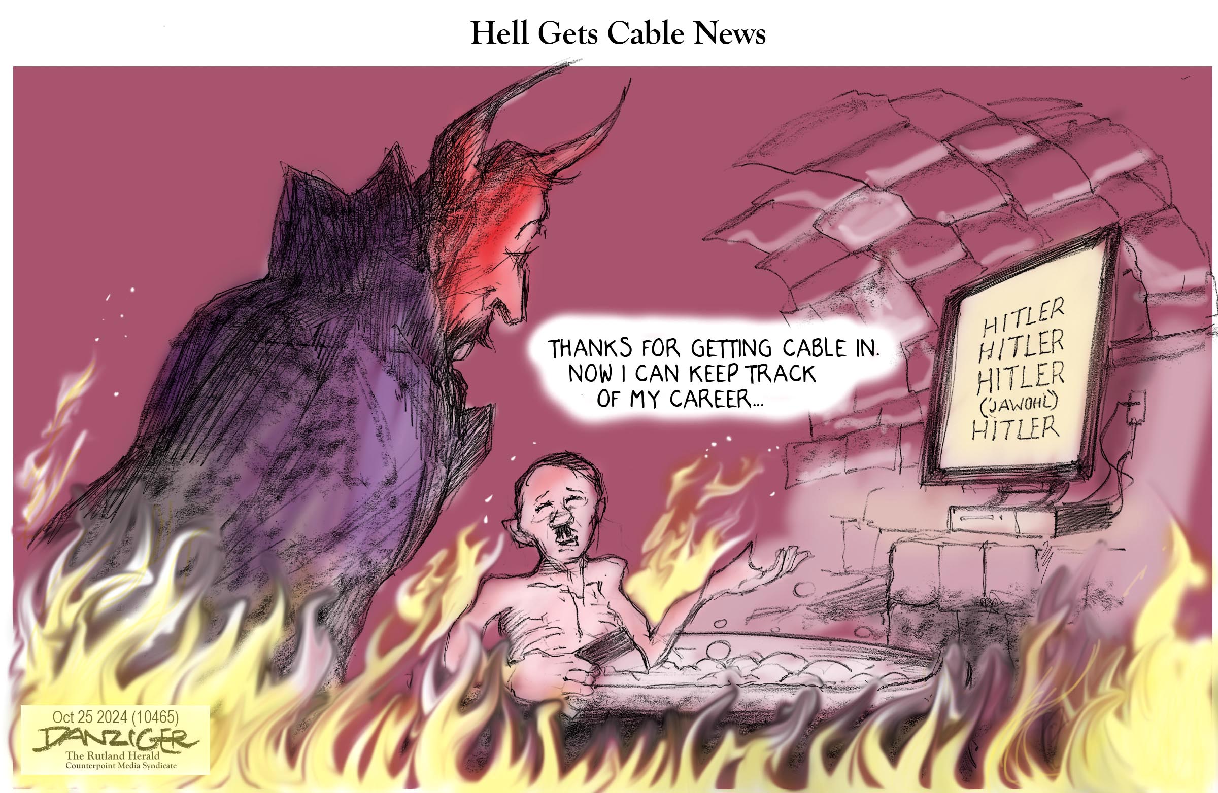 Jeff Danziger for 10/25/2024 | Jeff Danziger | Comics | ArcaMax Publishing