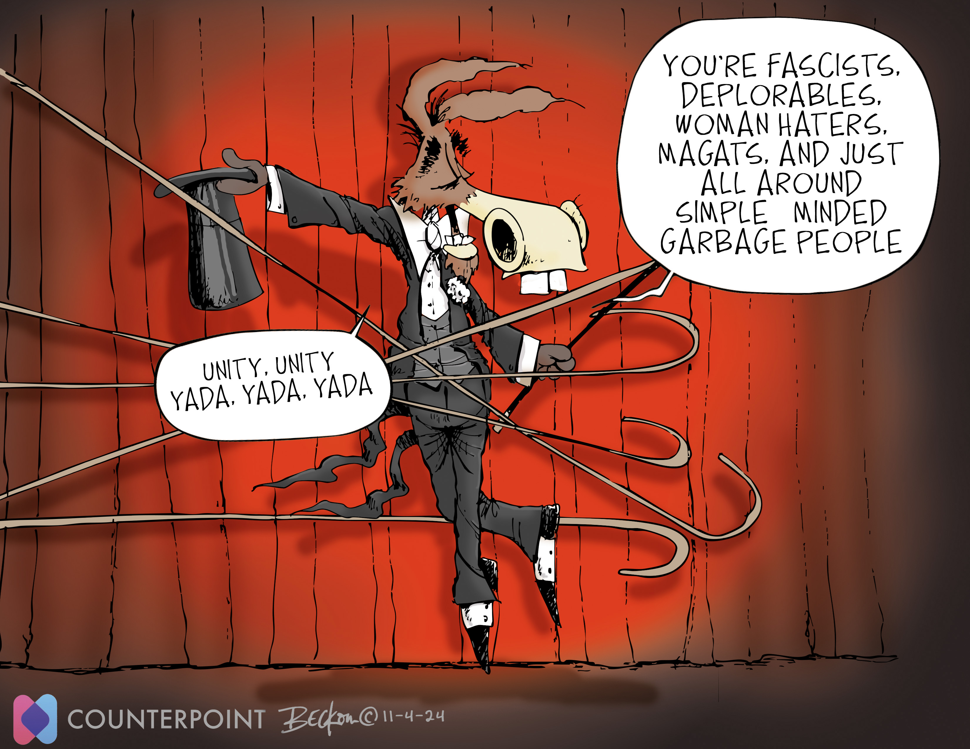 Mike Beckom 11/4/2024 | Mike Beckom | Comics | ArcaMax Publishing