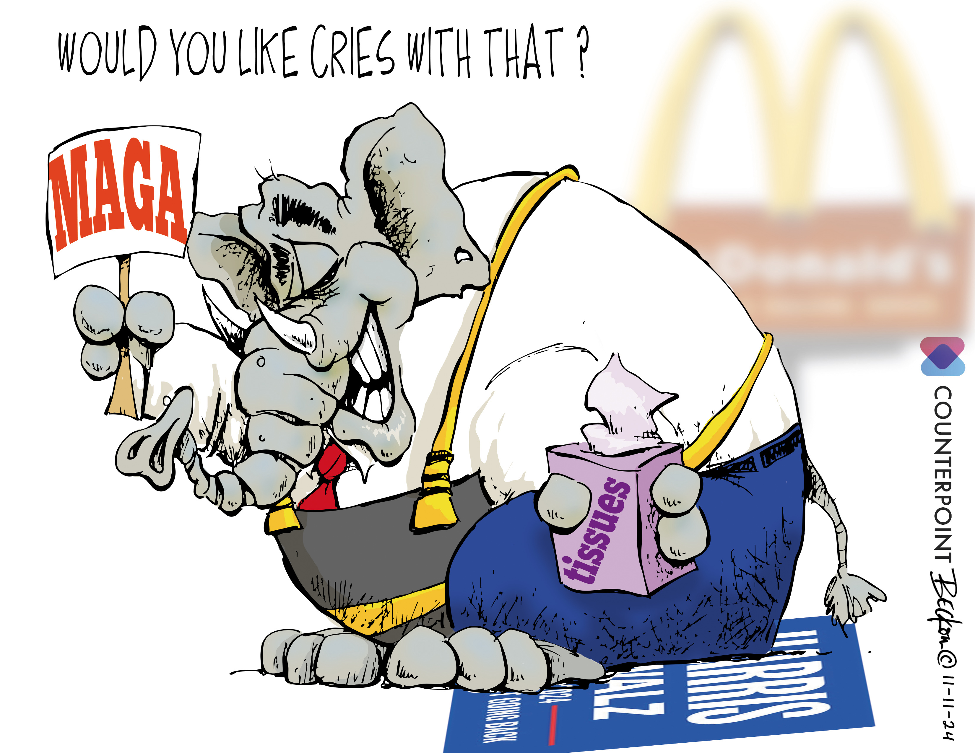 Mike Beckom 11/11/2024 | Mike Beckom | Comics | ArcaMax Publishing