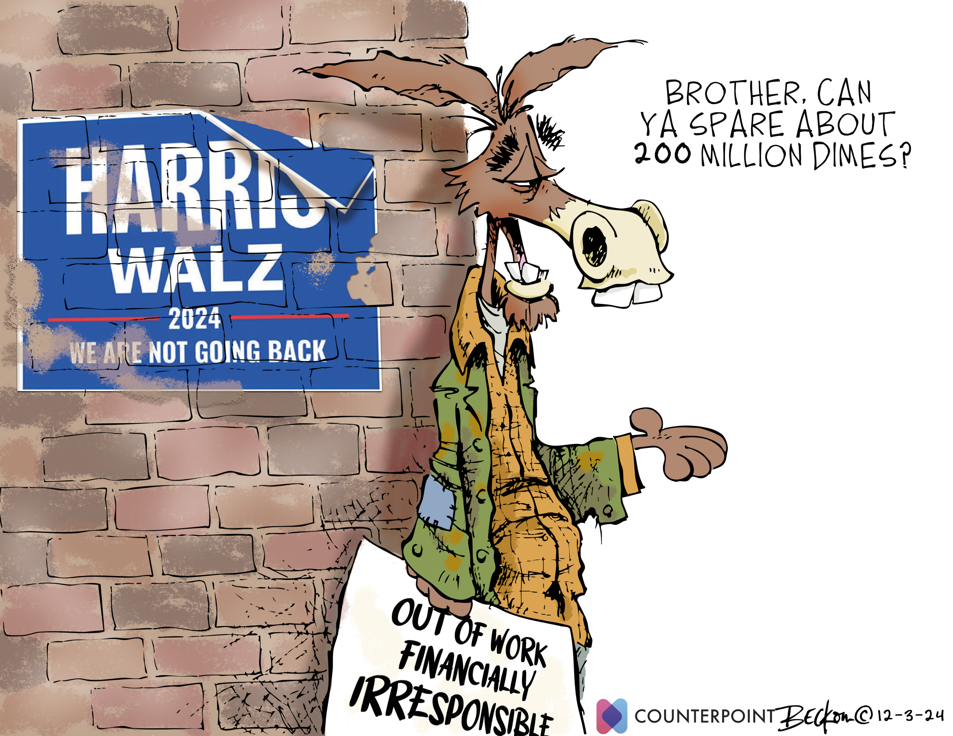 Mike Beckom 12/3/2024 | Mike Beckom | Comics | ArcaMax Publishing