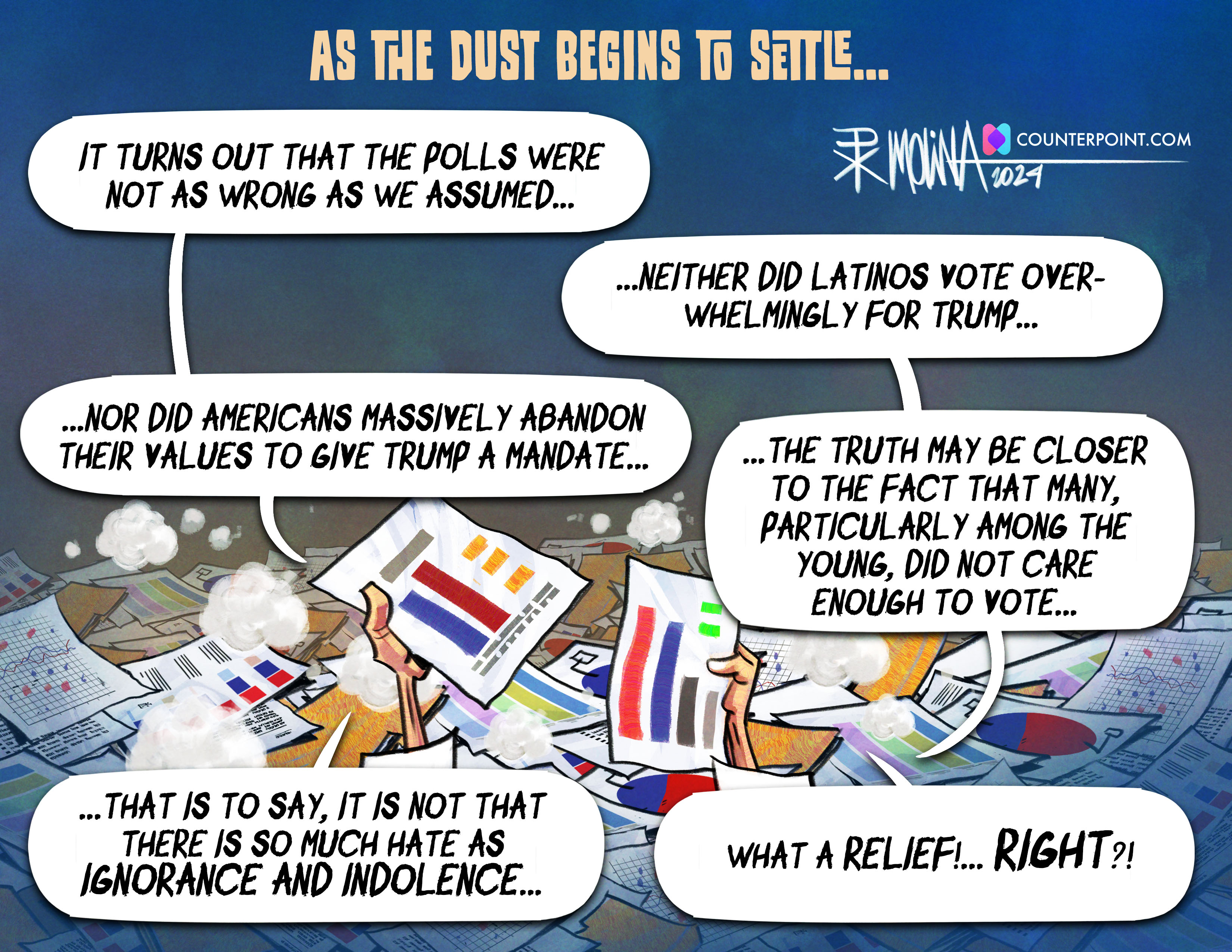 Pedro X. Molina for 12/5/2024 | Pedro X. Molina | Comics | ArcaMax ...