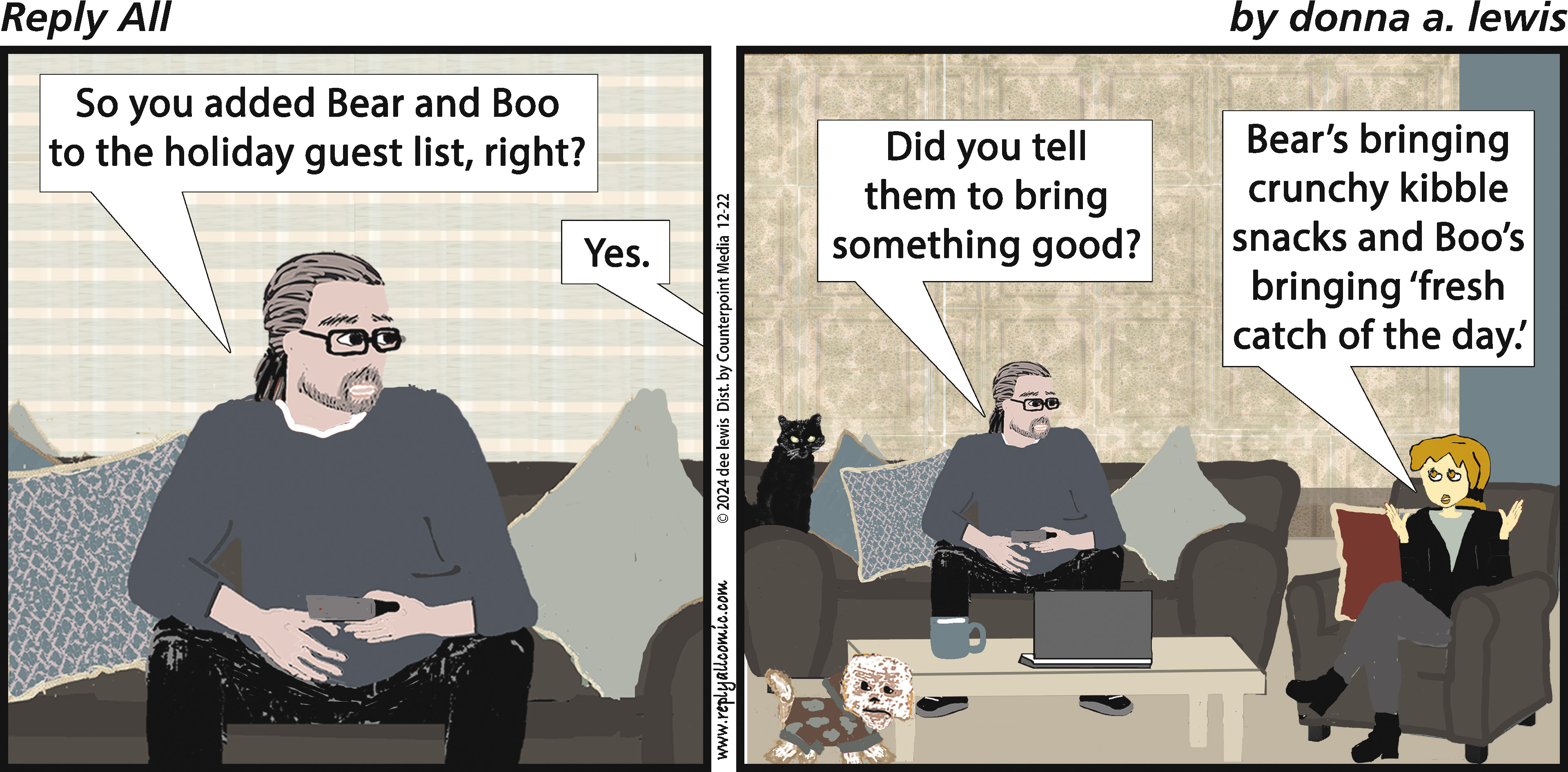 Reply All for 12/22/2024 | Reply All | Comics | ArcaMax Publishing