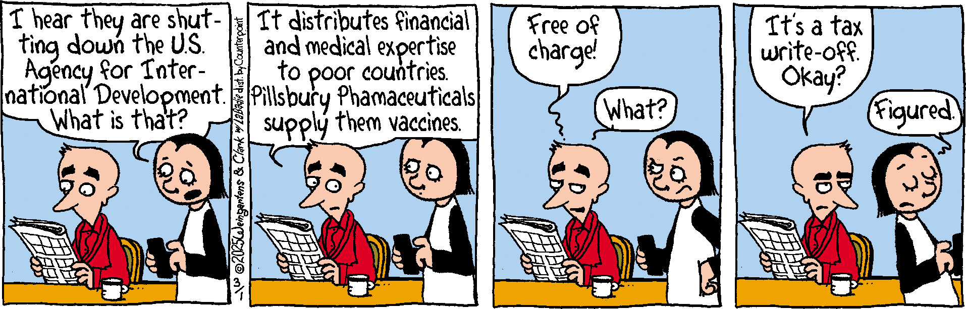 Barney & Clyde for 3/1/2025 | Barney & Clyde | Comics | ArcaMax Publishing