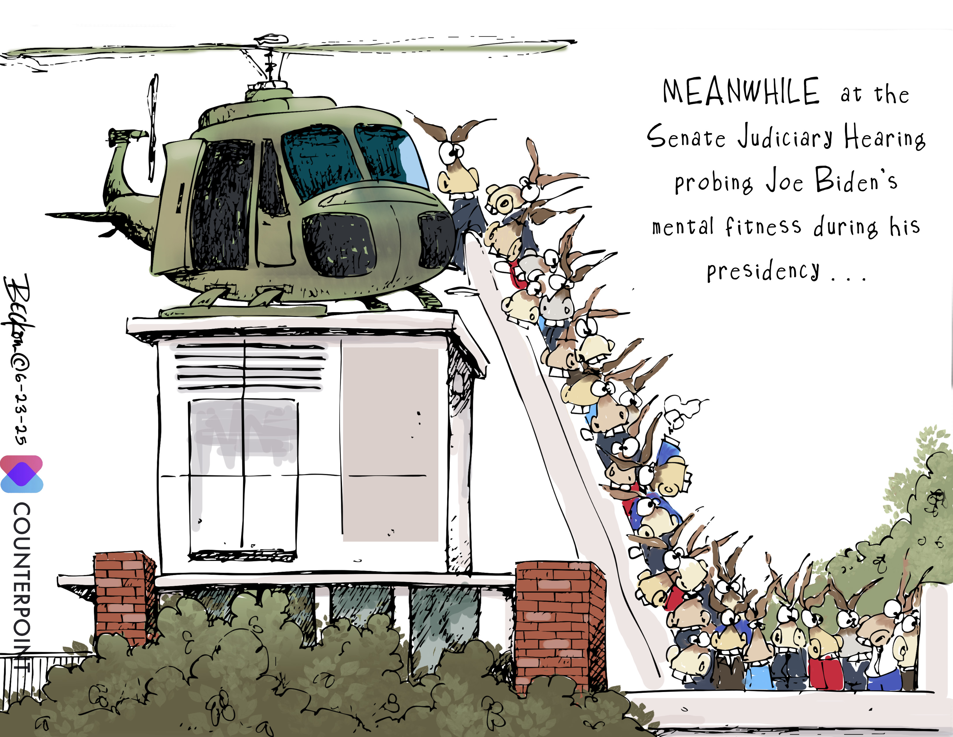 Mike Beckom 6/23/2025 | Mike Beckom | Comics | ArcaMax Publishing