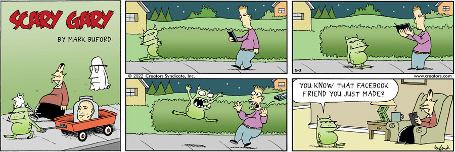 Scary Gary for 8/3/2025 | Scary Gary | Comics | ArcaMax Publishing