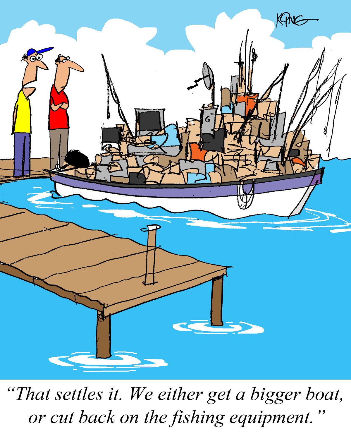 Jerry King Cartoon for 8/7/2025 | Jerry King Cartoons | Comics ...