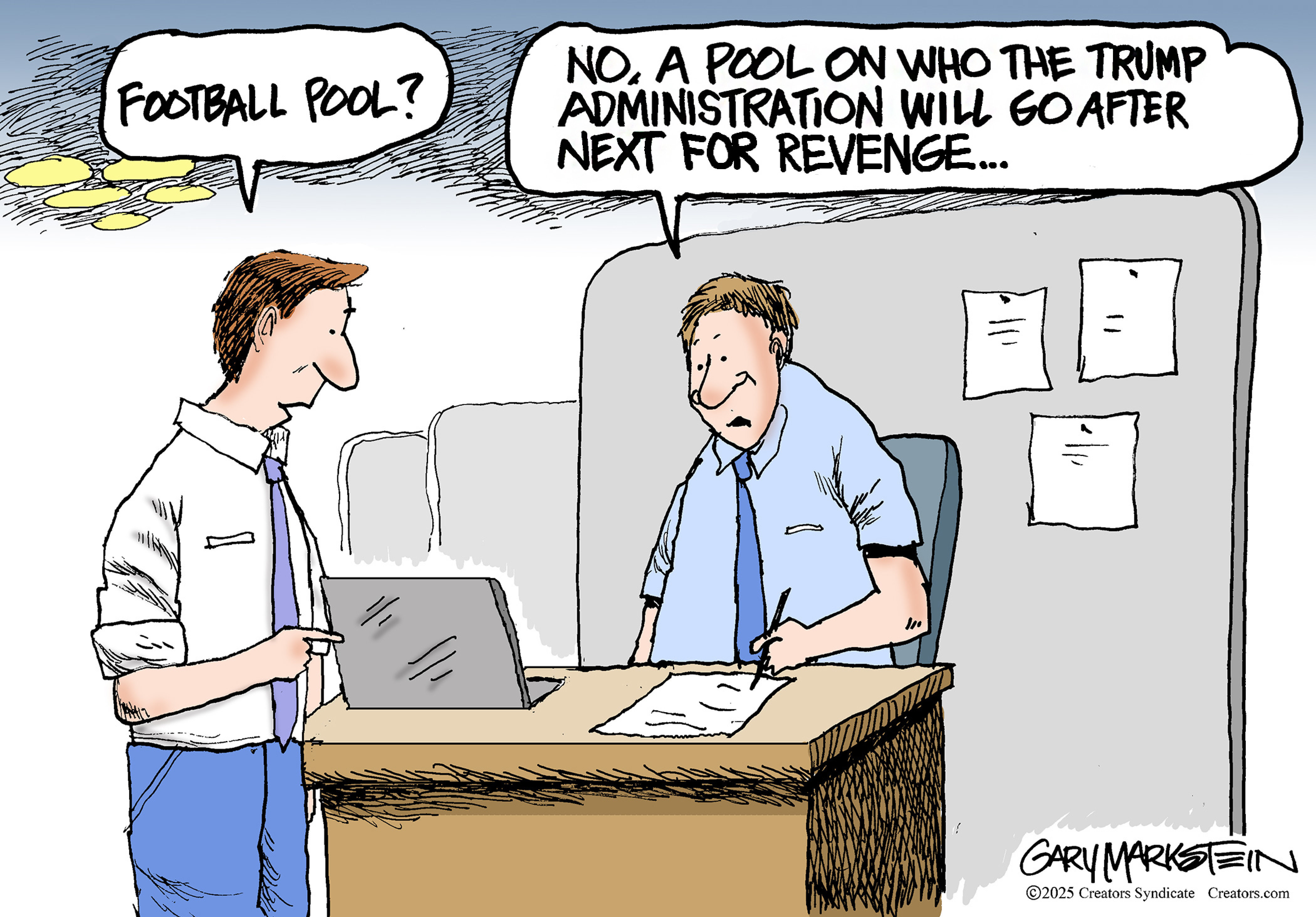 Gary Markstein for 9/26/2025 | Gary Markstein | Comics | ArcaMax Publishing