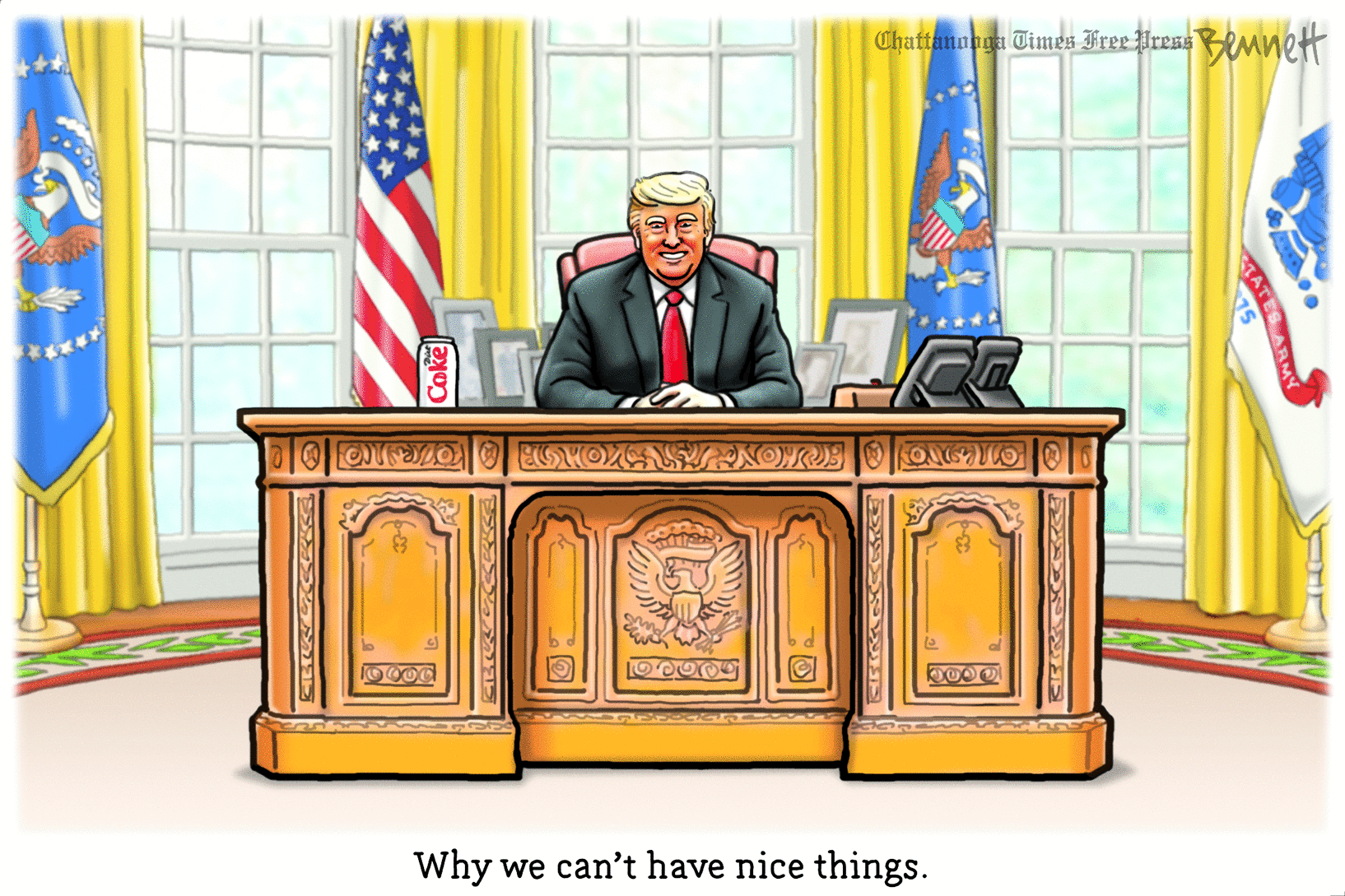 Clay Bennett for 10/5/2025 | Clay Bennett | Comics | ArcaMax Publishing