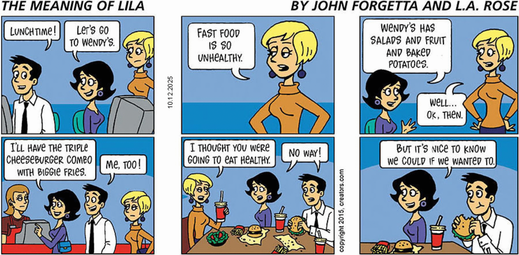 Meaning of Lila for 10/12/2025 | Meaning of Lila | Comics | ArcaMax ...