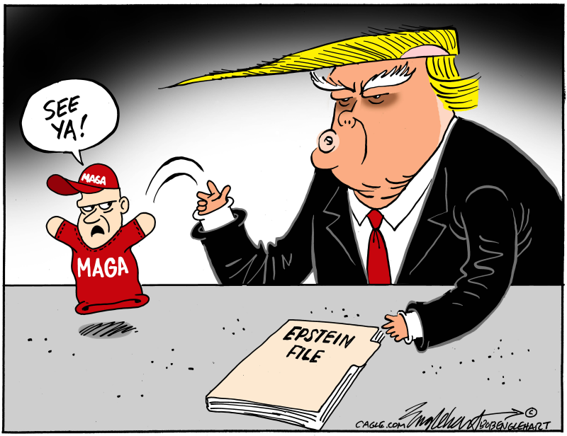 MAGA Leaving Trump | Bob Englehart | Comics | ArcaMax Publishing