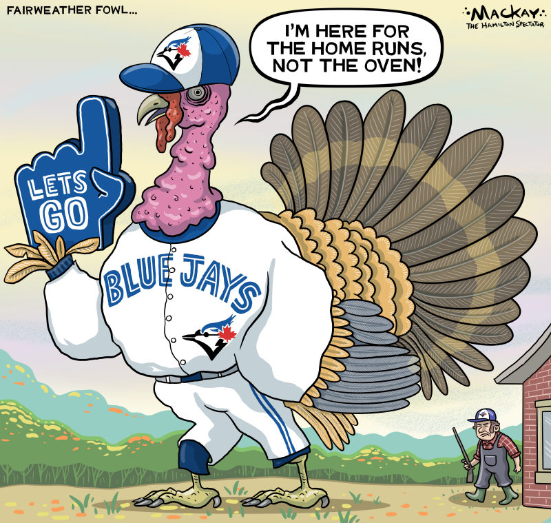 Thanksgiving turkey evades death | Michael de Adder | Comics | ArcaMax ...