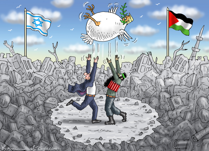 HAPPY END IN GAZA | Michael de Adder | Comics | ArcaMax Publishing