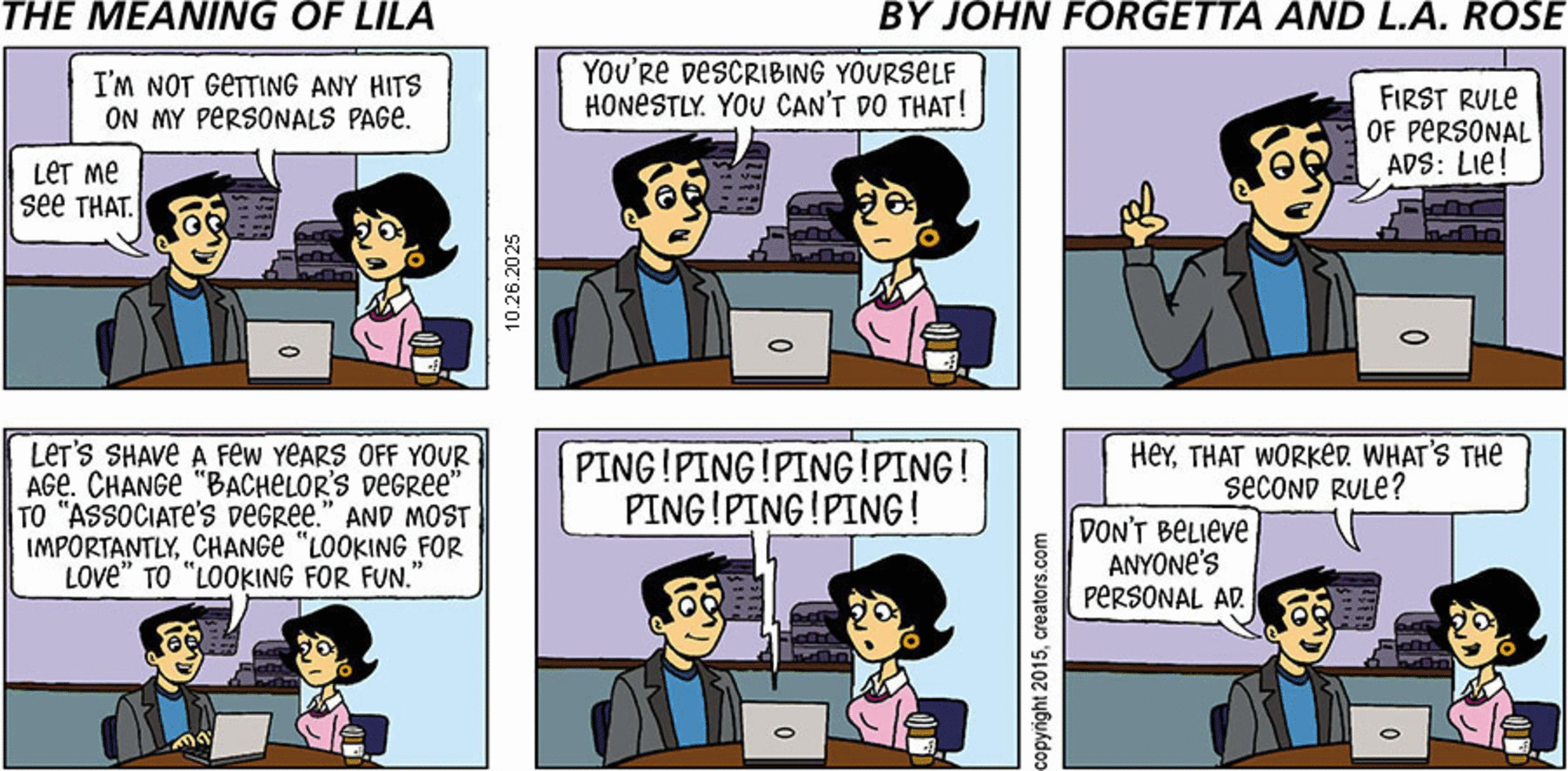 Meaning of Lila for 10/26/2025 | Meaning of Lila | Comics | ArcaMax ...