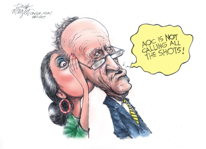 AOC Calling All The Shots | Dick Wright | Comics | ArcaMax Publishing