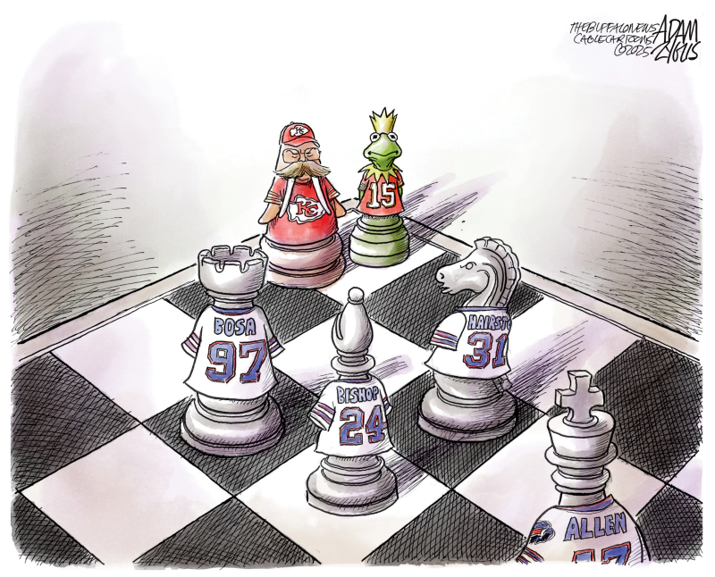 Buffalo Bills Beat Kansas City Chiefs | Michael de Adder | Comics ...