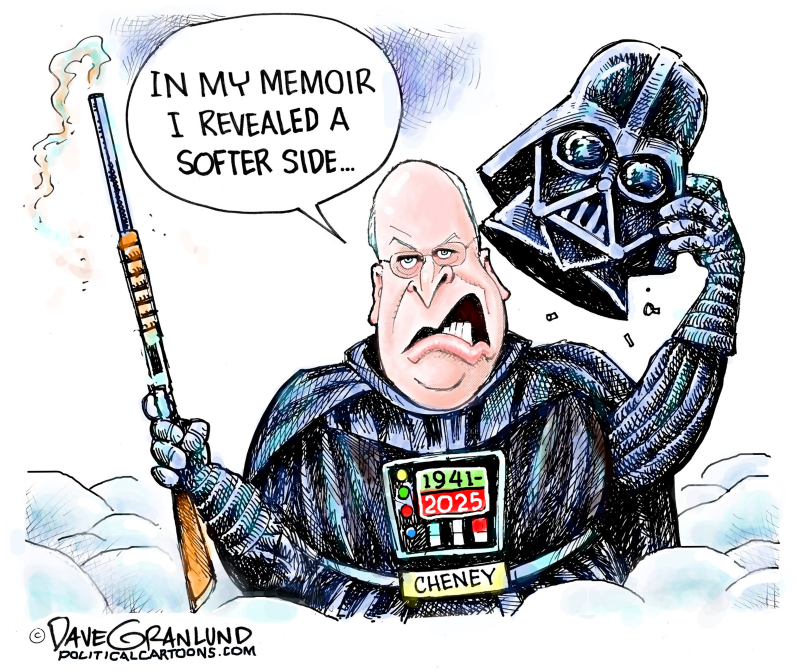 Dick Cheney 1941-2025 | Michael de Adder | Comics | ArcaMax Publishing