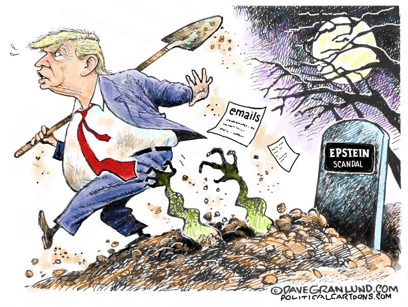Trump and Epstein emails | Dave Granlund | Comics | ArcaMax Publishing