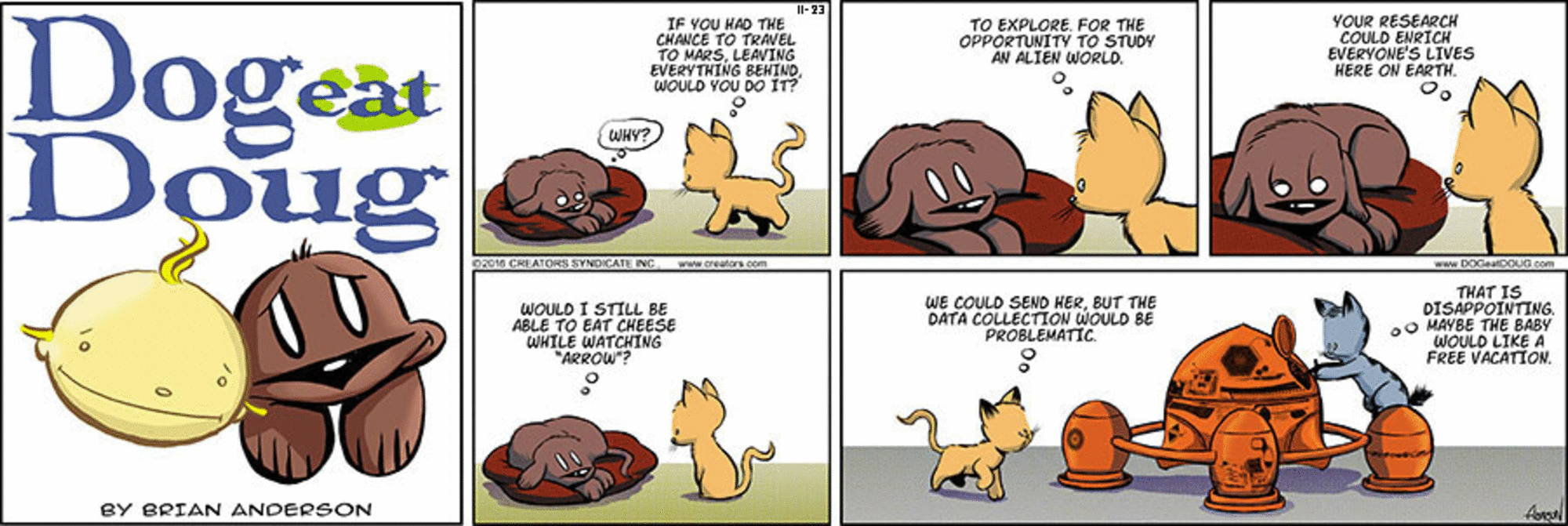 Dog Eat Doug for 11/23/2025 | Dog Eat Doug | Comics | ArcaMax Publishing