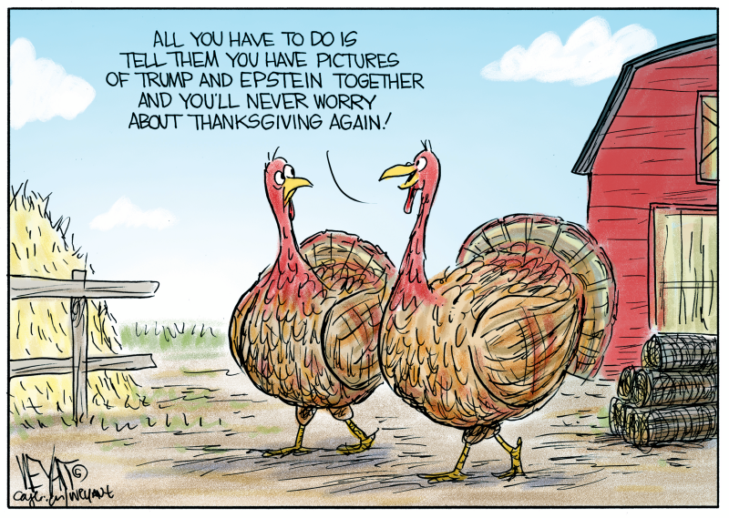 Thanksgiving Turkey Guarantees | Christopher Weyant | Comics | ArcaMax ...