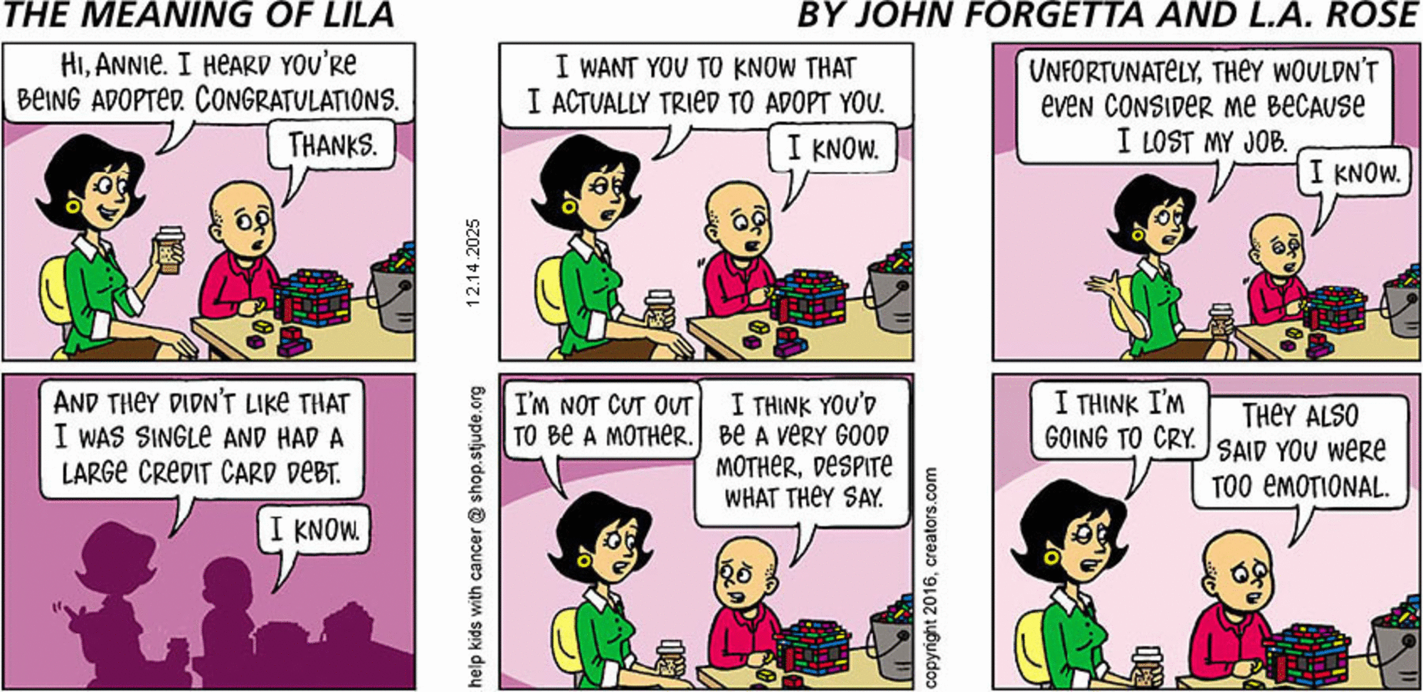 Meaning of Lila for 12/14/2025 | Meaning of Lila | Comics | ArcaMax ...