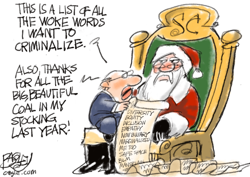 Woke Santa | Pat Bagley | Comics | ArcaMax Publishing