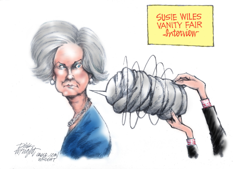 Vanity Fair Hit Piece | Dick Wright | Comics | ArcaMax Publishing