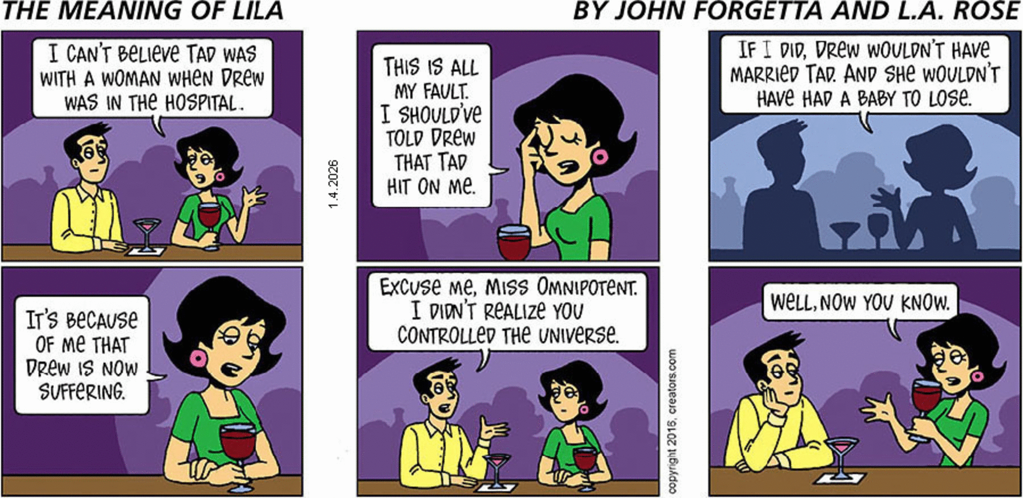 Meaning of Lila for 1/4/2026 | Meaning of Lila | Comics | ArcaMax ...