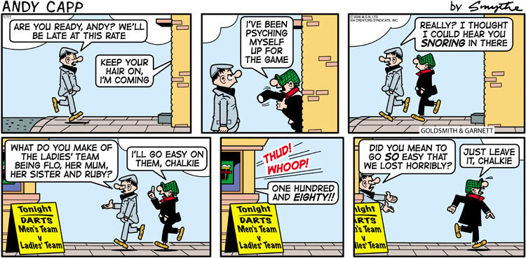 Andy Capp for 1/11/2026 | Andy Capp | Comics | ArcaMax Publishing