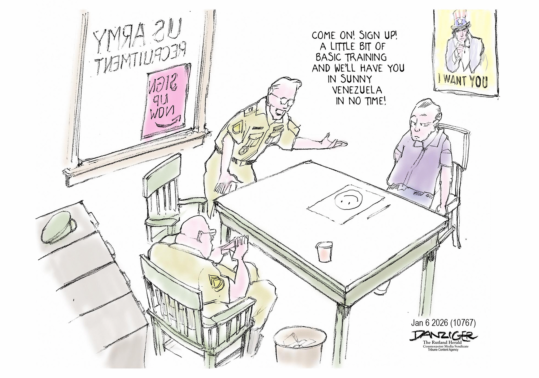 Jeff Danziger for 1/5/2026 | Jeff Danziger | Comics | ArcaMax Publishing