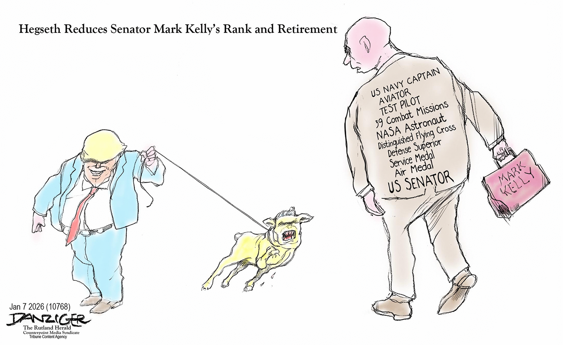 Jeff Danziger for 1/6/2026 | Jeff Danziger | Comics | ArcaMax Publishing