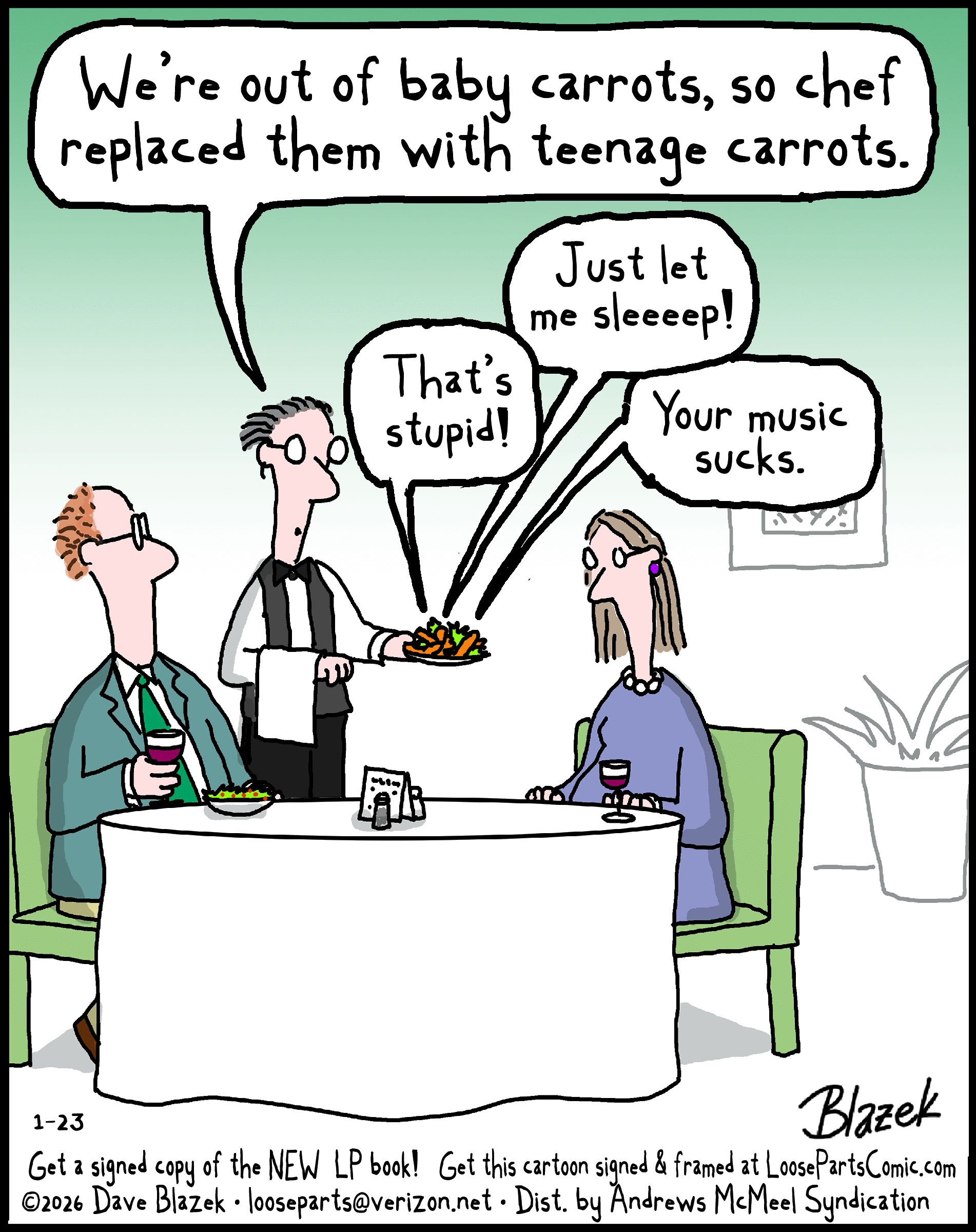 Loose Parts for 1/23/2026 | Loose Parts | Comics | ArcaMax Publishing