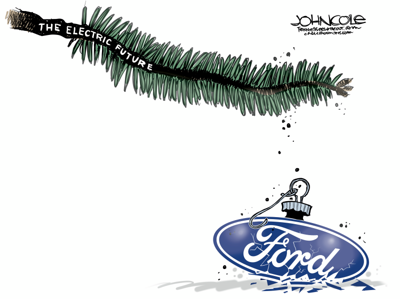 Ford calls off electric-vehicle development | John Cole | Comics ...