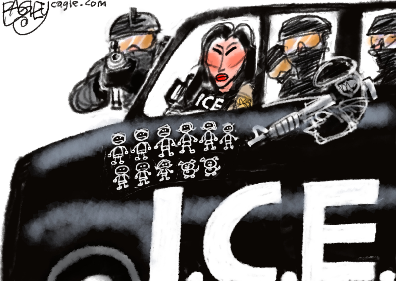 ICE Shooting | Pat Bagley | Comics | ArcaMax Publishing