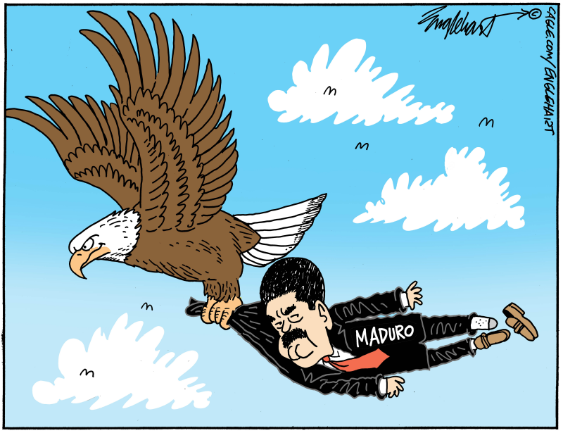 Maduro Captured For Trial | Bob Englehart | Comics | ArcaMax Publishing