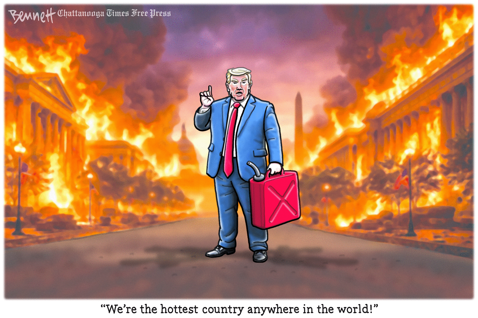 Clay Bennett for 1/25/2026 | Clay Bennett | Comics | ArcaMax Publishing