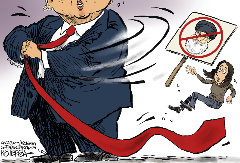Pulling the rug out | Jeff Koterba | Comics | ArcaMax Publishing