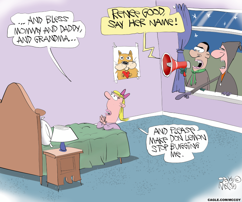 Protesting Against The Worshipers | Gary McCoy | Comics | ArcaMax ...