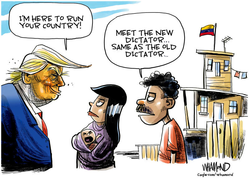 Dictators in Venezuela | Dave Whamond | Comics | ArcaMax Publishing
