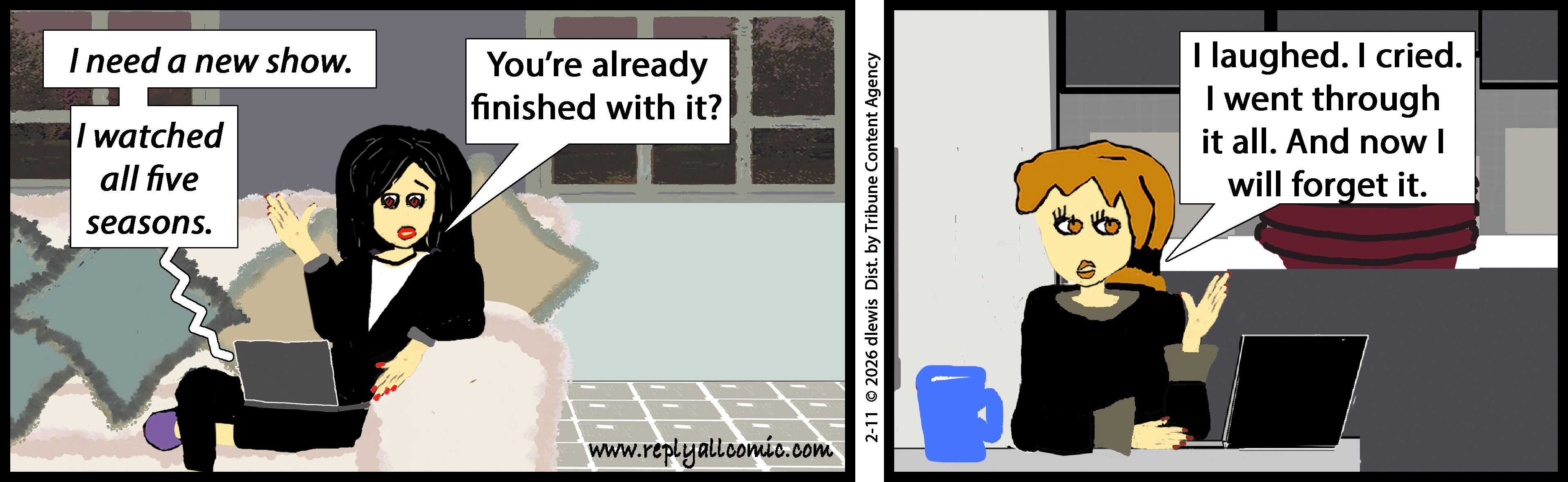 Reply All for 2/11/2026 | Reply All | Comics | ArcaMax Publishing