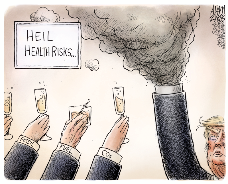 Profits Over People | Adam Zyglis | Comics | ArcaMax Publishing