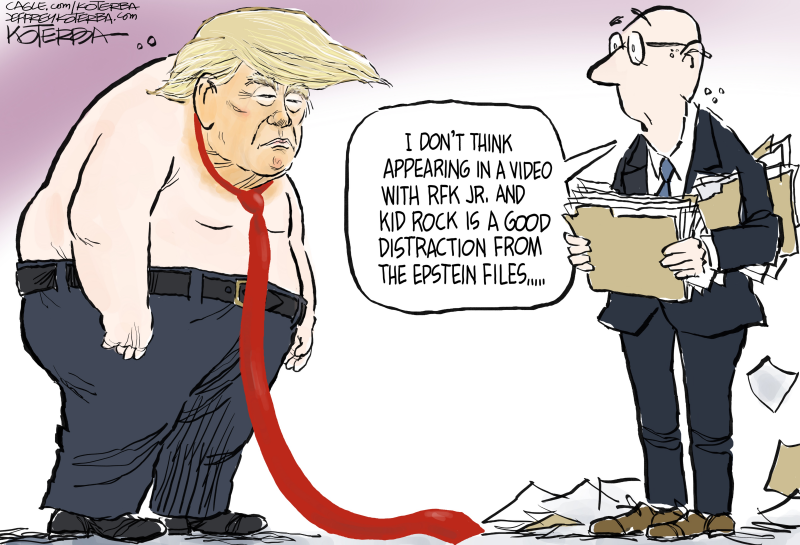 RFK Jr., Kid Rock, and Donald Trump | Jeff Koterba | Comics | ArcaMax ...