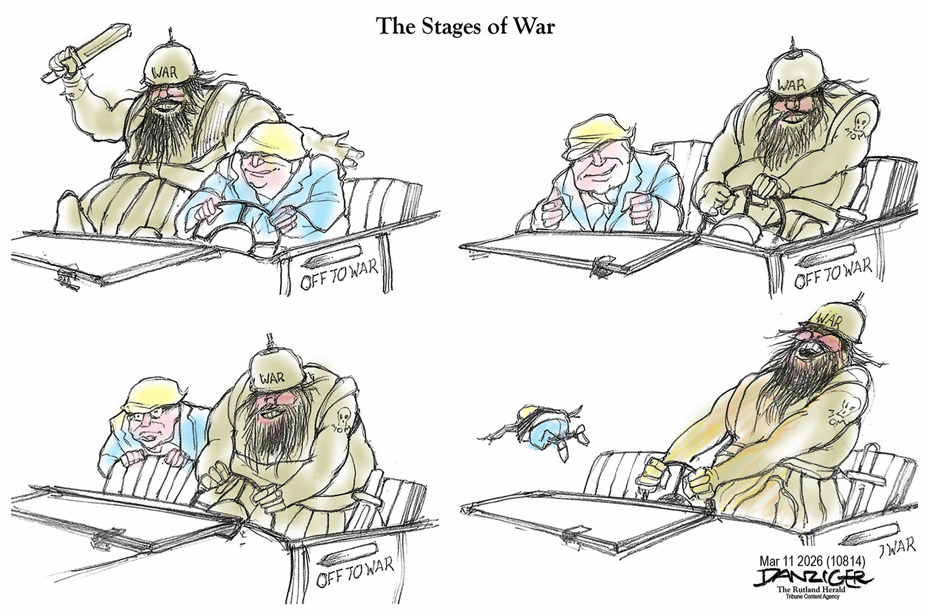 Jeff Danziger for 3/11/2026 | Jeff Danziger | Comics | ArcaMax Publishing