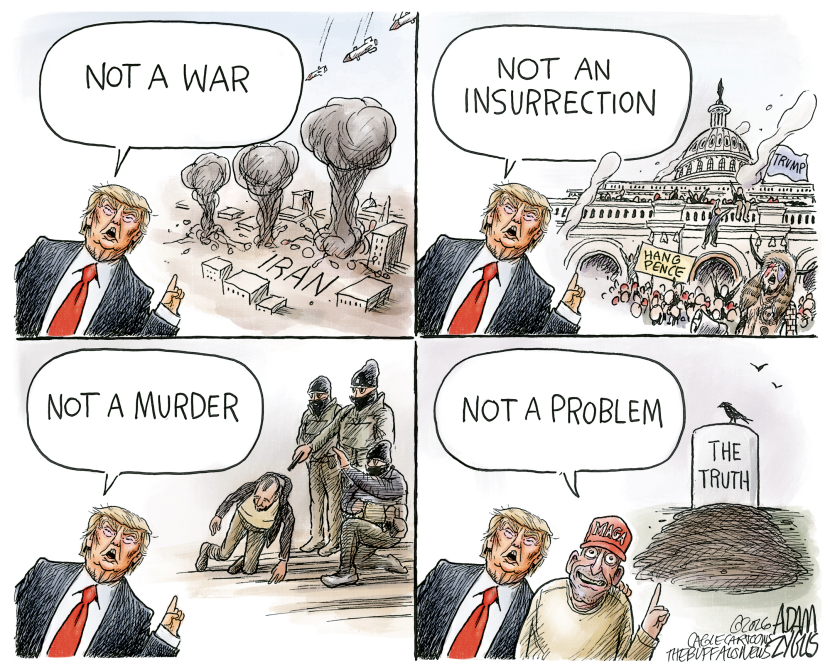 War on Truth | Adam Zyglis | Comics | ArcaMax Publishing