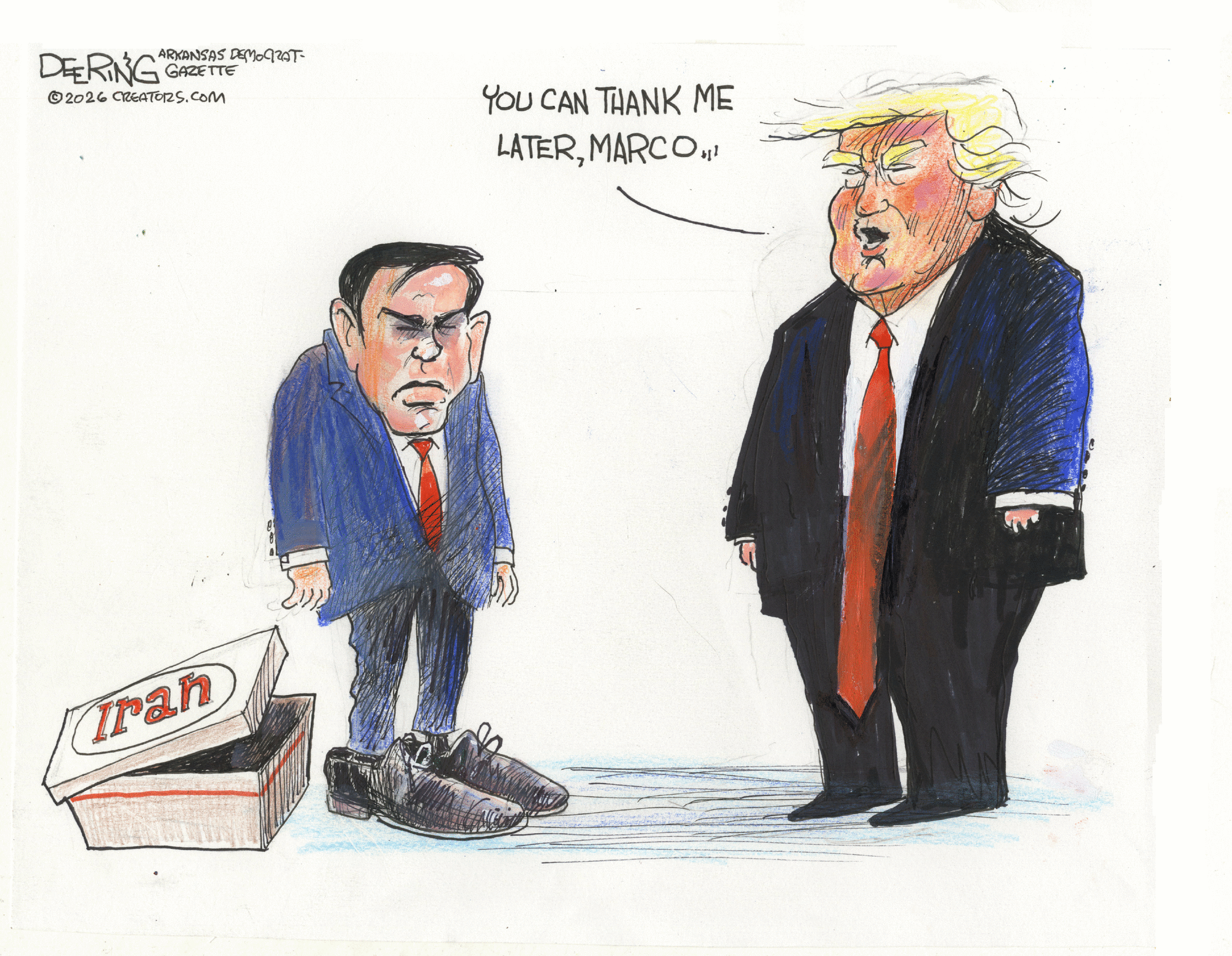 John Deering for 3/15/2026 | John Deering | Comics | ArcaMax Publishing