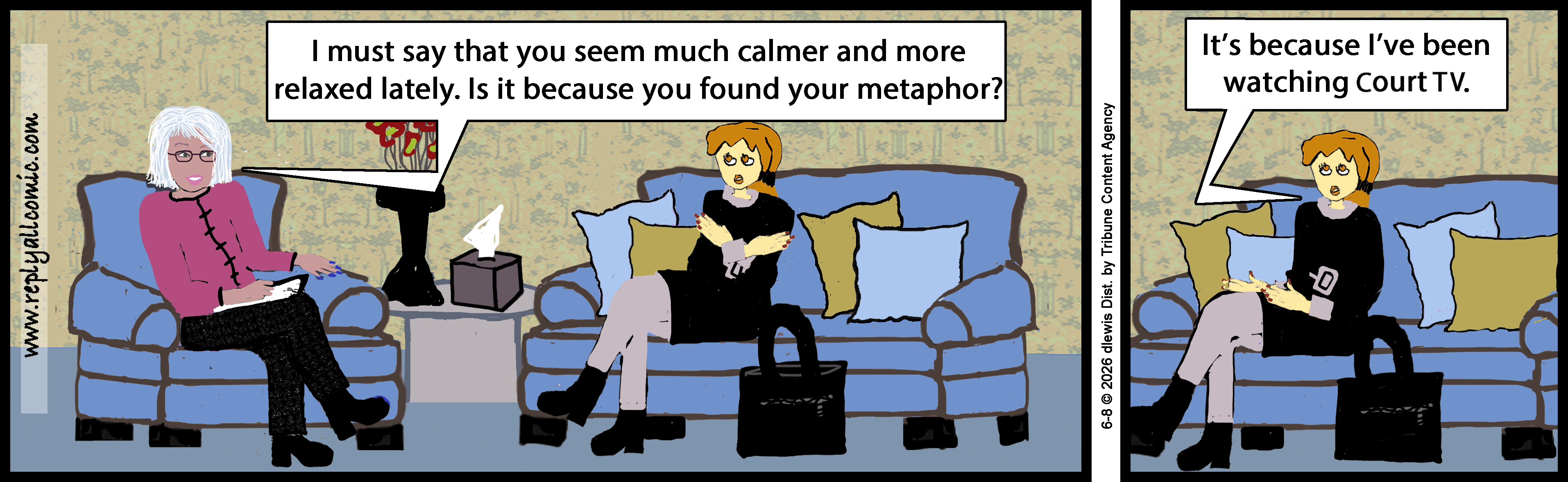 Reply All for 6/8/2026 | Reply All | Comics | ArcaMax Publishing