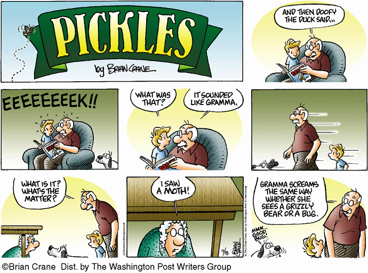 Pickles for 11/18/2012 | Pickles | Comics | ArcaMax Publishing