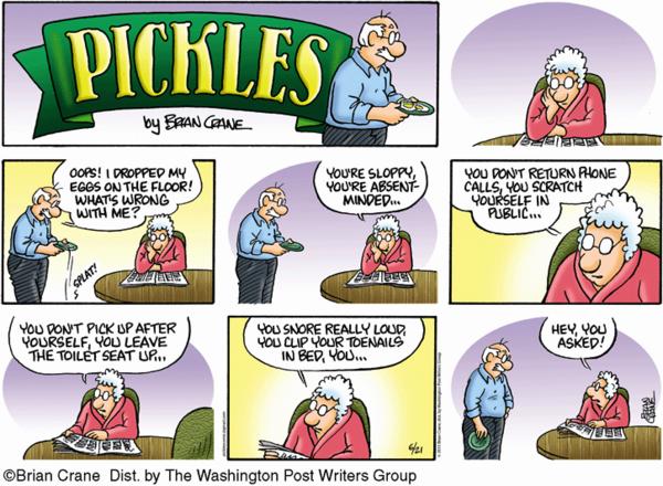 Pickles for 6/21/2015 | Pickles | Comics | ArcaMax Publishing