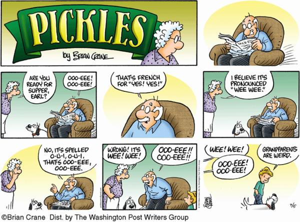Pickles for 7/5/2015 | Pickles | Comics | ArcaMax Publishing