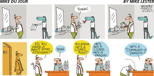 Mike Du Jour for 7/2/2017 | Mike Du Jour | Comics | ArcaMax Publishing